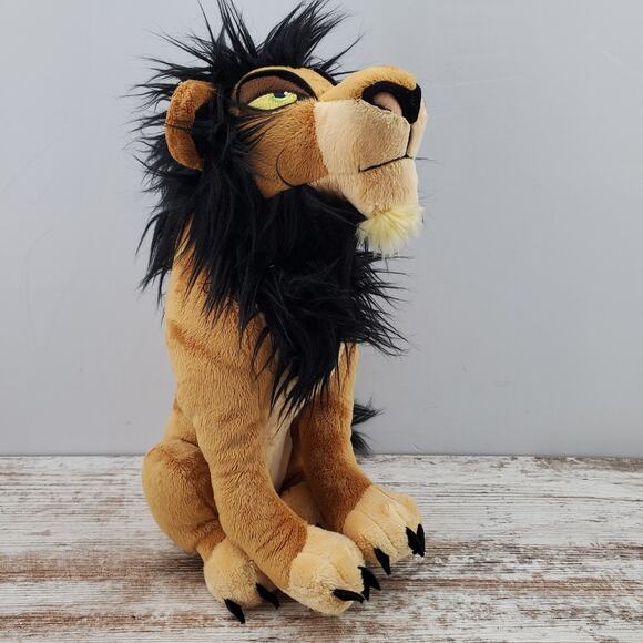 Disney | Toys | Disney Lion King Scar Plush | Poshmark